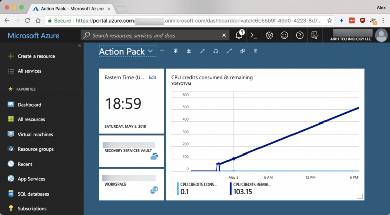 Thinking aloud | Using Microsoft Azure B-series VMs: recommendations