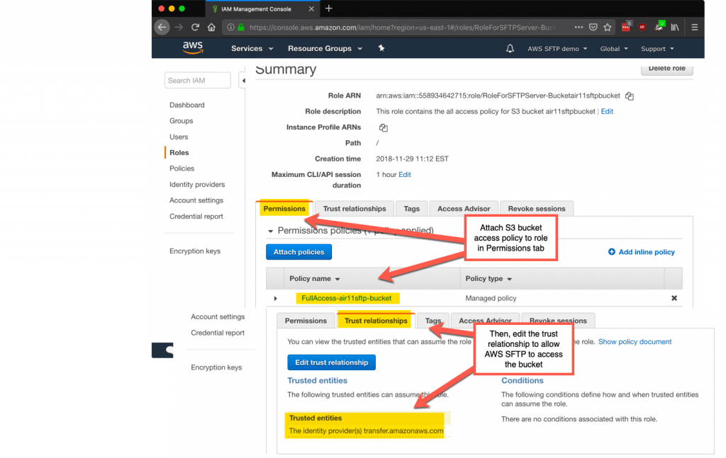Thinking Aloud Configuring Aws Transfer For Sftp Iam Route 53 And
